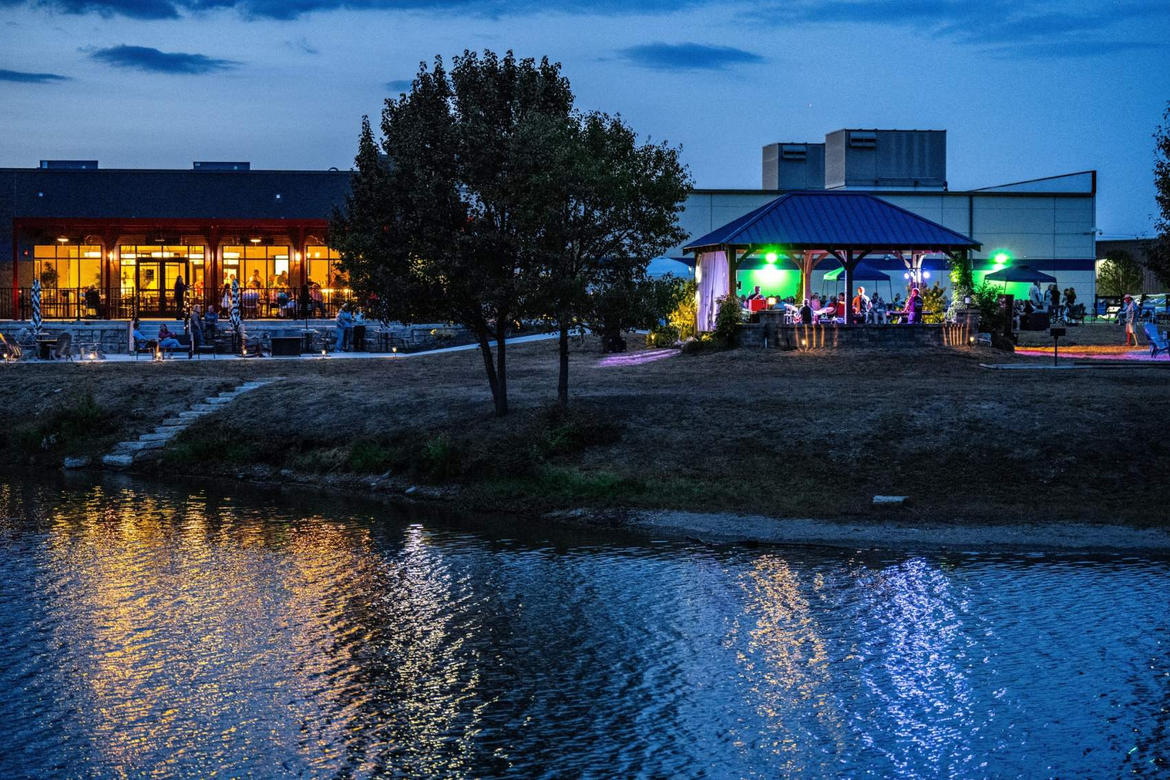 VIP Lounge & Covered Patio - Premier Shooting & Training Center